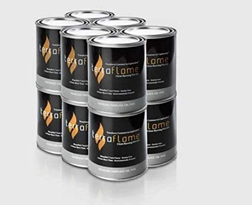 Amazon.com: Real Flame Gel Fuel Cans - 24-Pack - Gelled Isopropyl ...