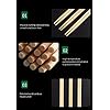 Amazon.com: Bamboo Wooden Chopsticks 100 pairs | Individually Wrapped ...