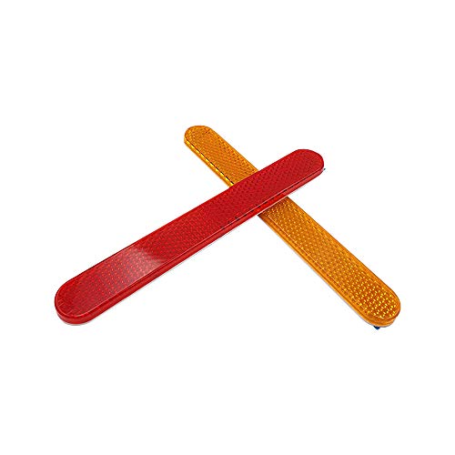 Snapklik.com : Stick-on Rectangular Reflectors - Safety Spoke ...