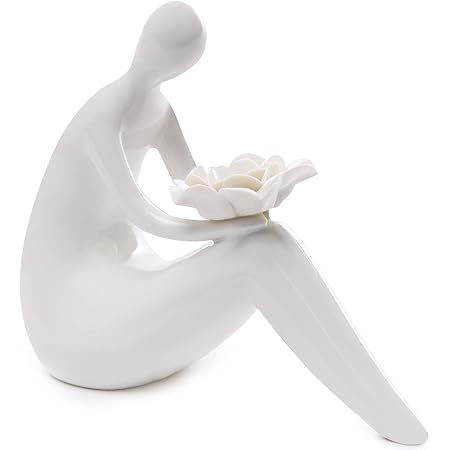 Amazon.com: Quoowiit Collectible Figurines Home Decor, Simple Modern ...