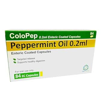COLOPEP PEPPERMIN 0.2ML EC CAP (PEPPERMINT OIL 0.2ML ENTERIC COATED ...