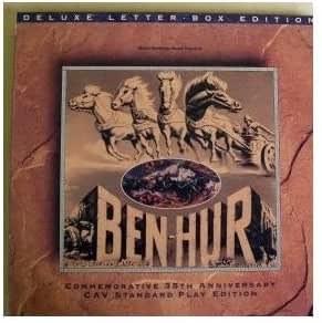 Amazon.com: Ben-Hur (35th Anniversary Edition) [VHS] : Charlton Heston ...