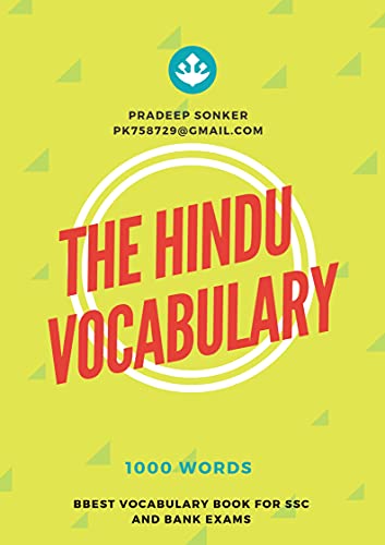 VOCABULARY - THE HINDU: 1000 words eBook : Kumar, Pradeep: Amazon.in ...