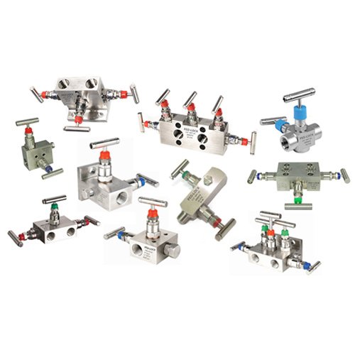 Ped-Lock SS 304 Manifold Valve 3 R TYPE : Amazon.in: Home Improvement