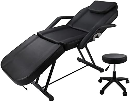 Amazon.com: YUEFAYTENG Facial Chair Tattoo Table Massage Bed Adjustable ...