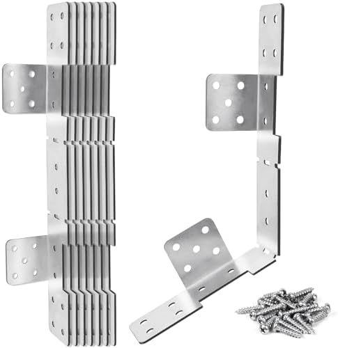 Amazon.com: 8Pcs Adjustable Stair-Stringer Connector,18 Gauge Heavy ...