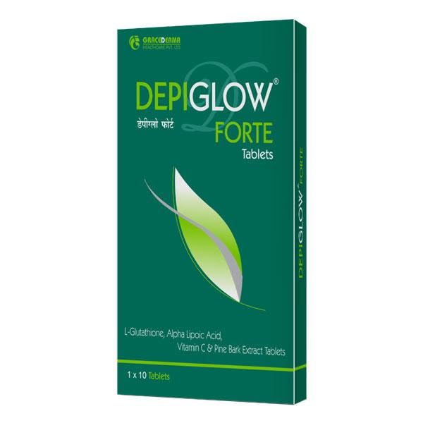 Gracederma Depiglow Forte Tablet (10 TAB) : Amazon.in: Health ...
