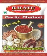 Khatu Masale Lasun (Garlic) Chatni 100g - Pack of 4 : Amazon.in ...