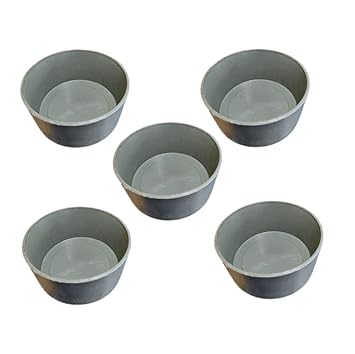 4 INCH PIPE END PLASTIC CAP FOR PIPE FITTINGS (PACK OF 5 PCS) : Amazon ...