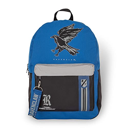 Harry Potter Ravenclaw Mixblock Backpack with Webbing Puller, fits A4 with internal padded ...