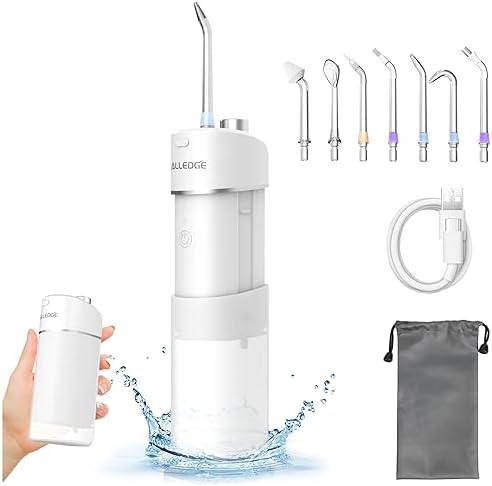 Amazon.com: Water Dental Flosser - Mini Portable Oral Irrigator ...