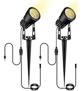 B-right Garden Spotlights Mains Powered, Upgraded 21M 68.9ft 6-in-1 ...