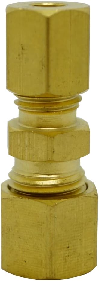 Amazon.com: RFS Brass 18mm OD x 15mm OD Reducing Union Coupling ...