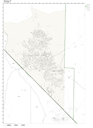 ZIP Code Wall Map of Pahrump, NV ZIP Code Map Laminated: Amazon.com ...