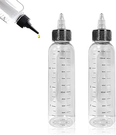 2pcs Hair Oil Applicator Bottle,Squeeze Oil Applicator Bottle,110ml ...