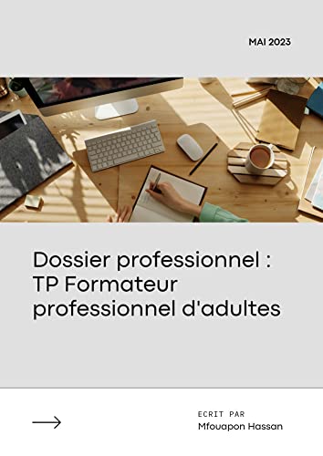 Dossier Professionnel formateur professionnel d'adultes: Exemple de ...
