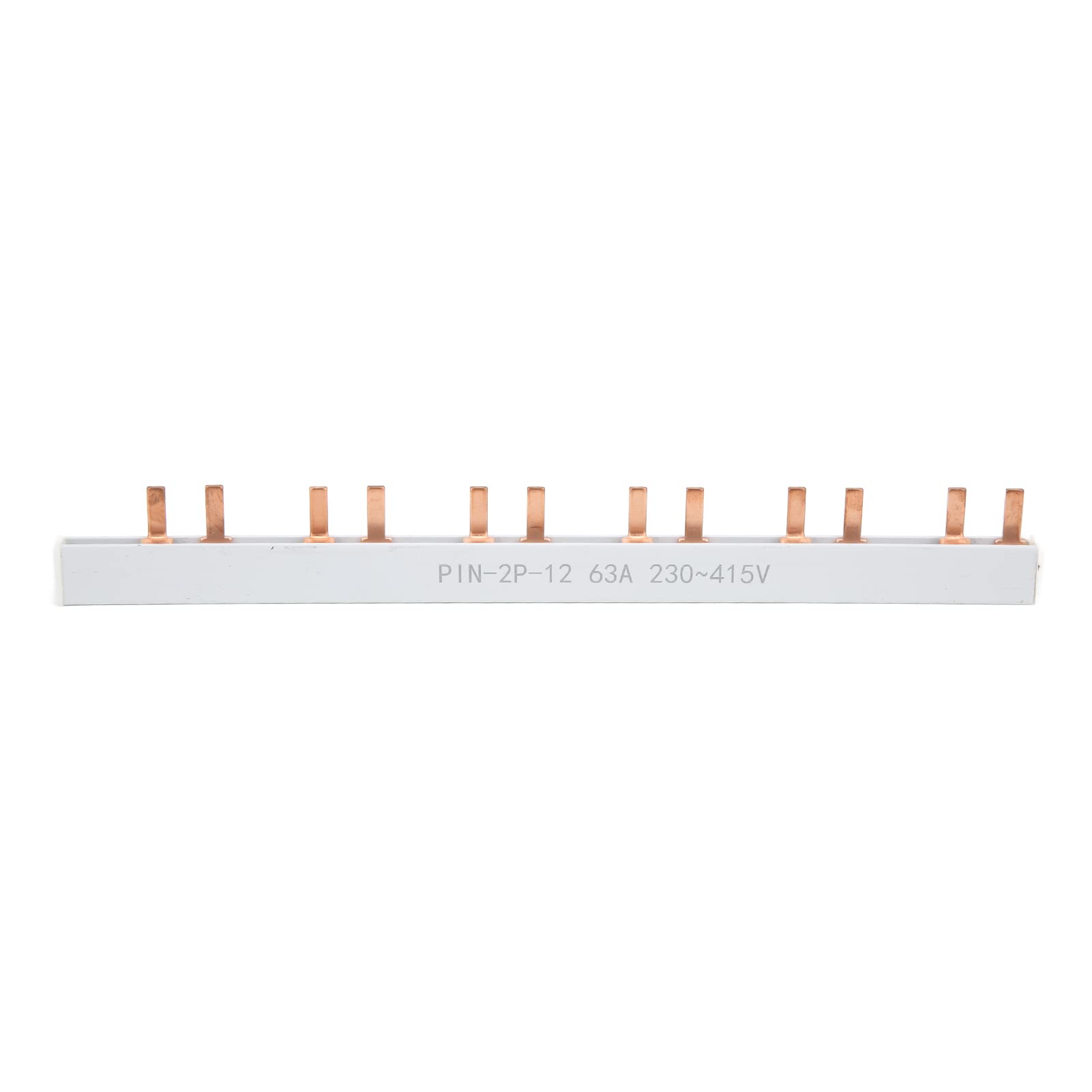 Buy Pin Type Copper Busbar 2P 12 Way Circuit Breaker Air Switch Busbar ...