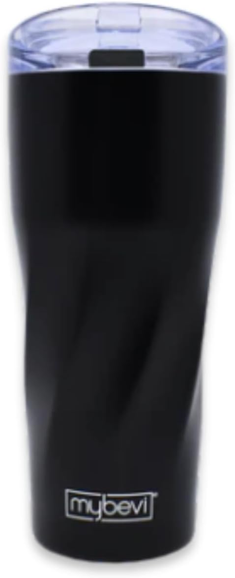 Amazon.com | MyBevi Premium Stainless Steel Vibe Tumbler, Twist Design Insulated Tumblers, Ideal ...