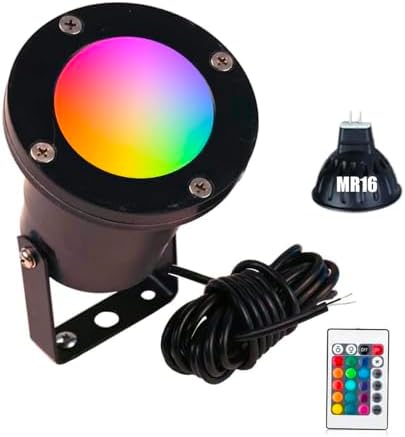 Amazon.com: Makergroup 12V RGB Pond Light Underwater, RGB+Warm White ...