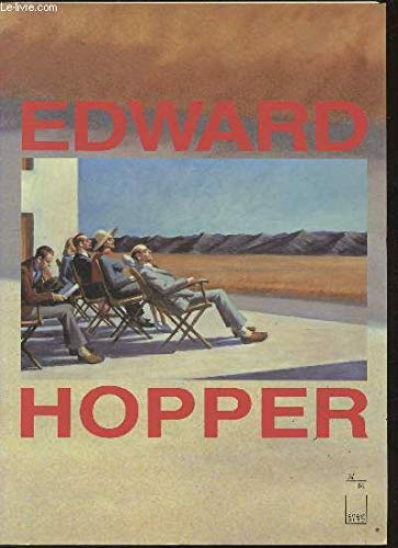 Amazon.com: Edward Hopper (French Edition): 9782876600492: Edward ...