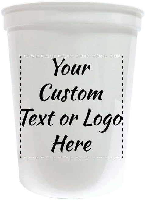 Amazon.com: Custom Party Cups Personalized with your Logo or Message ...