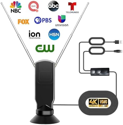 Amazon.com: CXYHMG TV Antenna for Smart TV, 360° Reception Digital HD ...