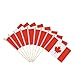 Amazon.com : GSYLPFT 12 Pack Canadian Flags on Sticks Canada Small Mini ...