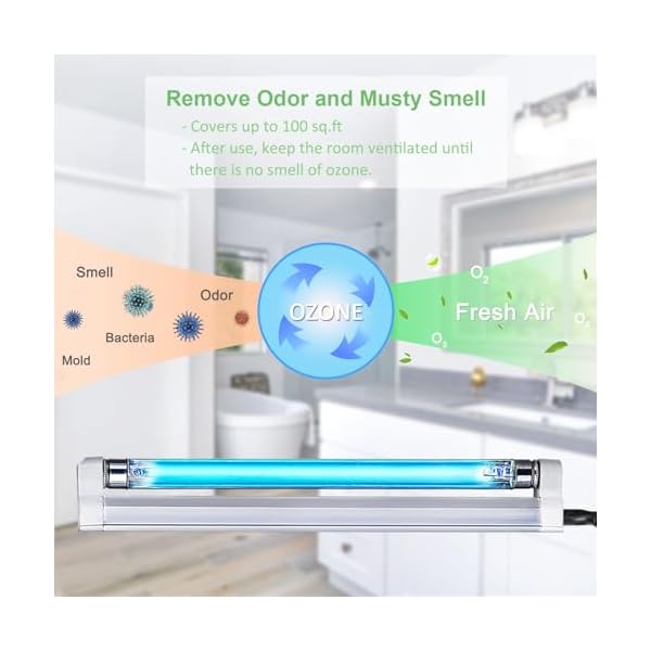 coospider-repta UVC Light Sanitizer for All Your Disinfection Needs 6W ...