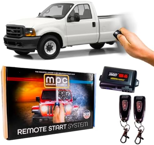Amazon.com: MPC Complete 1-Button Remote Start Kit Compatible with Ford ...