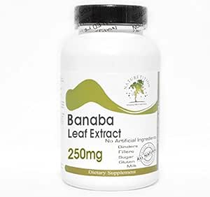 Amazon.com: Naturetition Supplements Banaba Leaf Extract 250mg ~ 90 ...