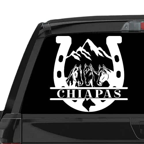 Amazon.com: Chiapas Sticker para Trocas De Rancho Calcomania para Carro ...