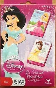 Amazon.com: Disney Princess Go Fish and Old Maid Card Games : Toys & Games