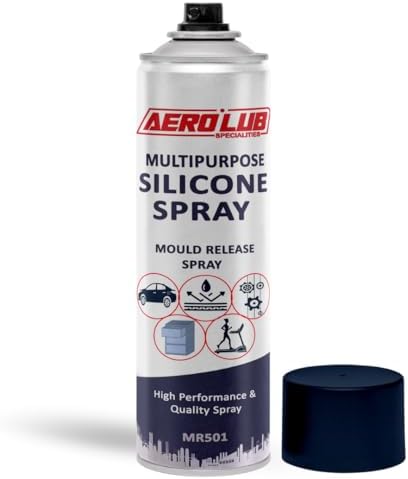 Aerol Silicone Lubricant Spray, Grade 70 (300g/513 ml) Odourless ...