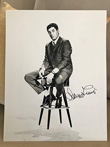 JERRY LEWIS AUTOGRAPHED 11x14 PHOTO+COA RARE POSE FROM 50's at Amazon's ...