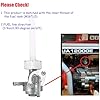 Amazon.com: Fuel Shut Off Petcock Valve M16 x 1.5mm for Generac 3500W ...