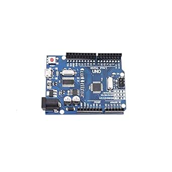 Robocraze Uno R3 CH340G ATmega328P Board with Micro USB Port | Compatible with Arduino : Amazon ...