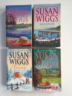 Susan Wiggs (4 Book Set) Lakeside Cottage - Dockside - Fireside - Table ...