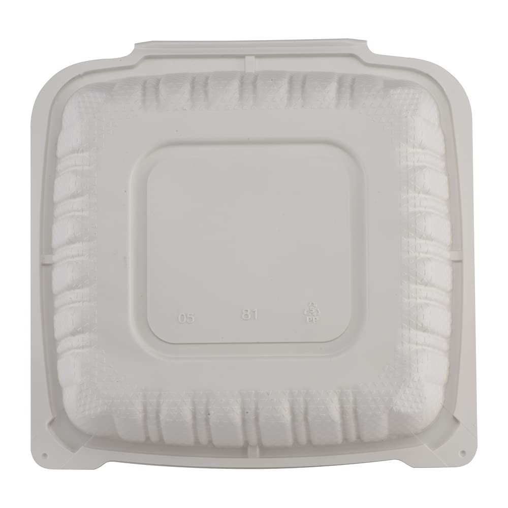Snapklik.com : TIYA Clamshell Food Containers - White Bulk 150 Pack ...