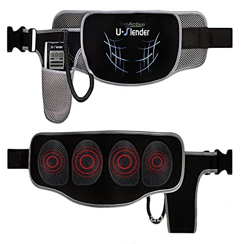 U-Slender Abdominal Trainer Core Trainer Belt Toned Abdominal Muscles ...