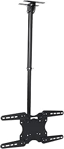 Amazon.com: Double Screen TV Ceiling Mount, 360° Rotation Tilting ...