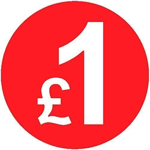Pack of 500-20mm Price Stickers/Labels - Choose from 10p to £95 ...
