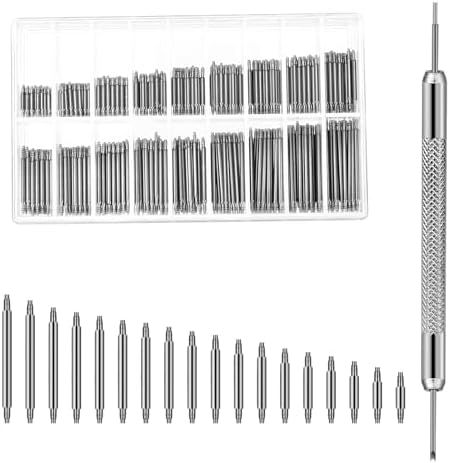 Sliverdew 360 Pcs Watch Pins Replacement Kit Watch Spring Bar Tool ...