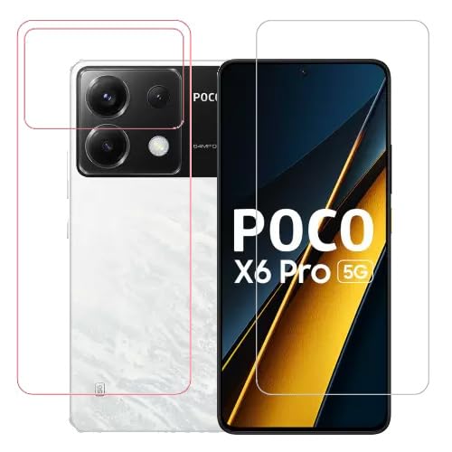 HOBBYTRONICS Anti Fingerprint POCO X6 Pro Pro 5G|POCO X6 Pro Front ...