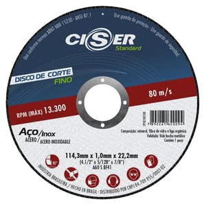 Amazon.com: 25 Pack CISER Cutting Wheel,4-1/2 inch Metal &Stainless ...