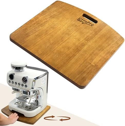 Amazon.com: Bamboo Appliance Slider Tray for Coffee Maker & Heavy ...