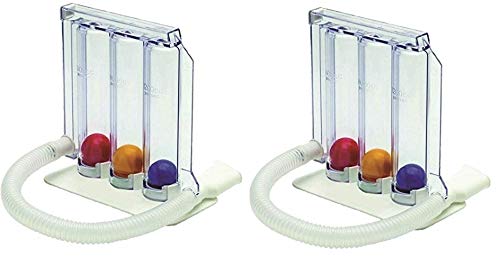 Buy MoonEyes, 3 Ball Lung Exerciser respiratory exerciser Respirometer ...