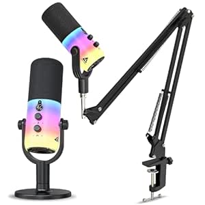 Audio Array AM-C48 RGB Dynamic Microphone Kit : Amazon.in: Musical ...
