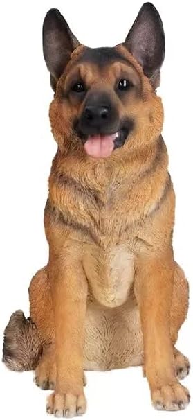 Amazon.com: Ebros Large Lifelike Realistic German Shepherd Dog Statue ...