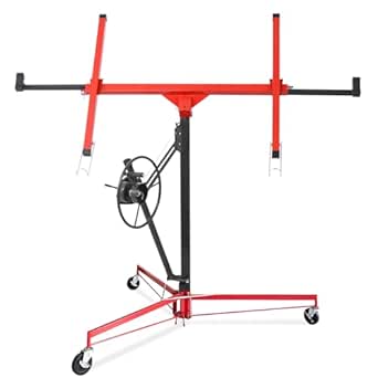 Rovibek Drywall Lift 11ft, 150LBS Heavy Duty Drywall Jack Lift for ...