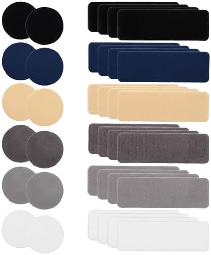 Amazon.com: FdcLixuvol 36PCS Shoe Patches for Holes, 6 Colors Shoe Heel ...
